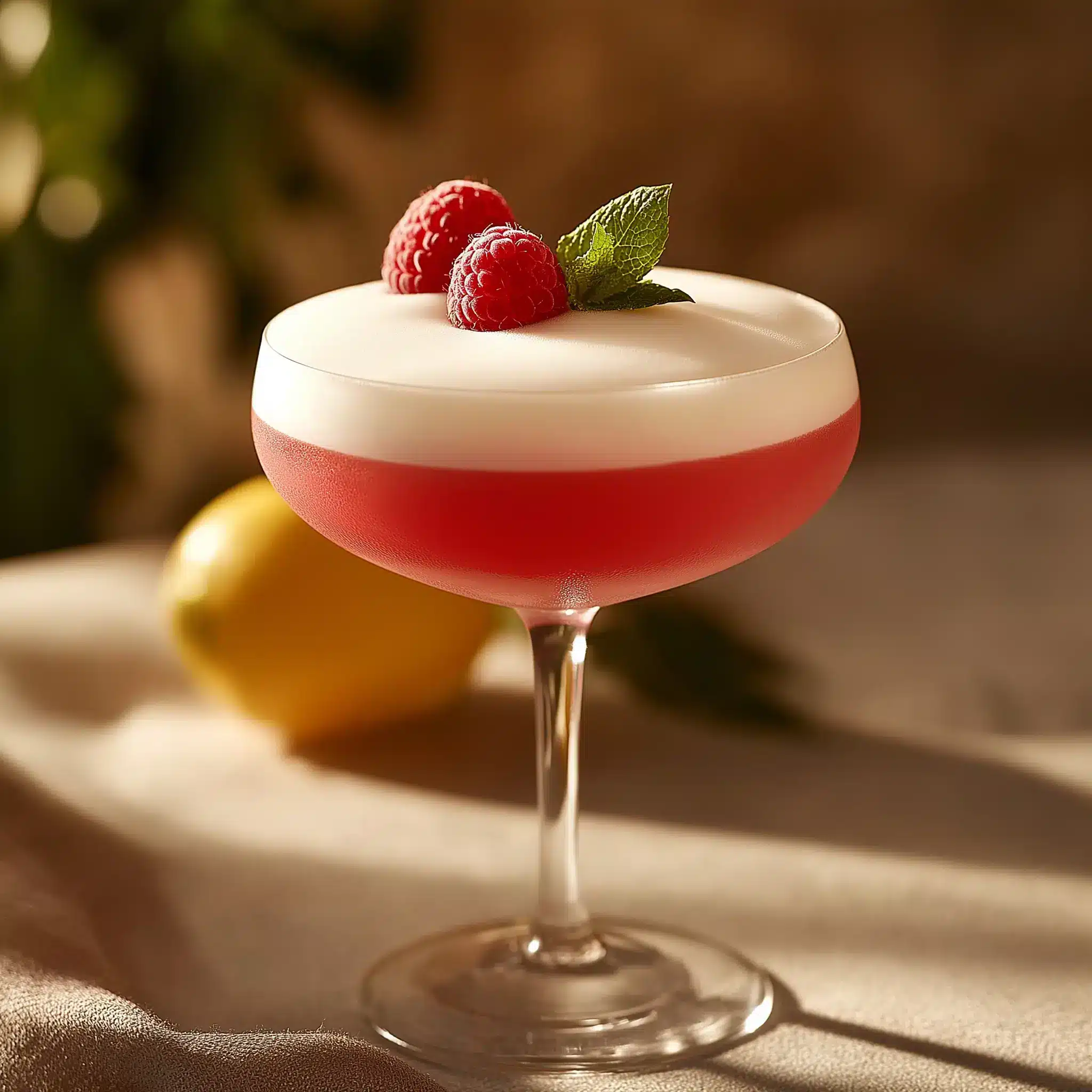 Raspberry Sour - Spirited Cocktails
