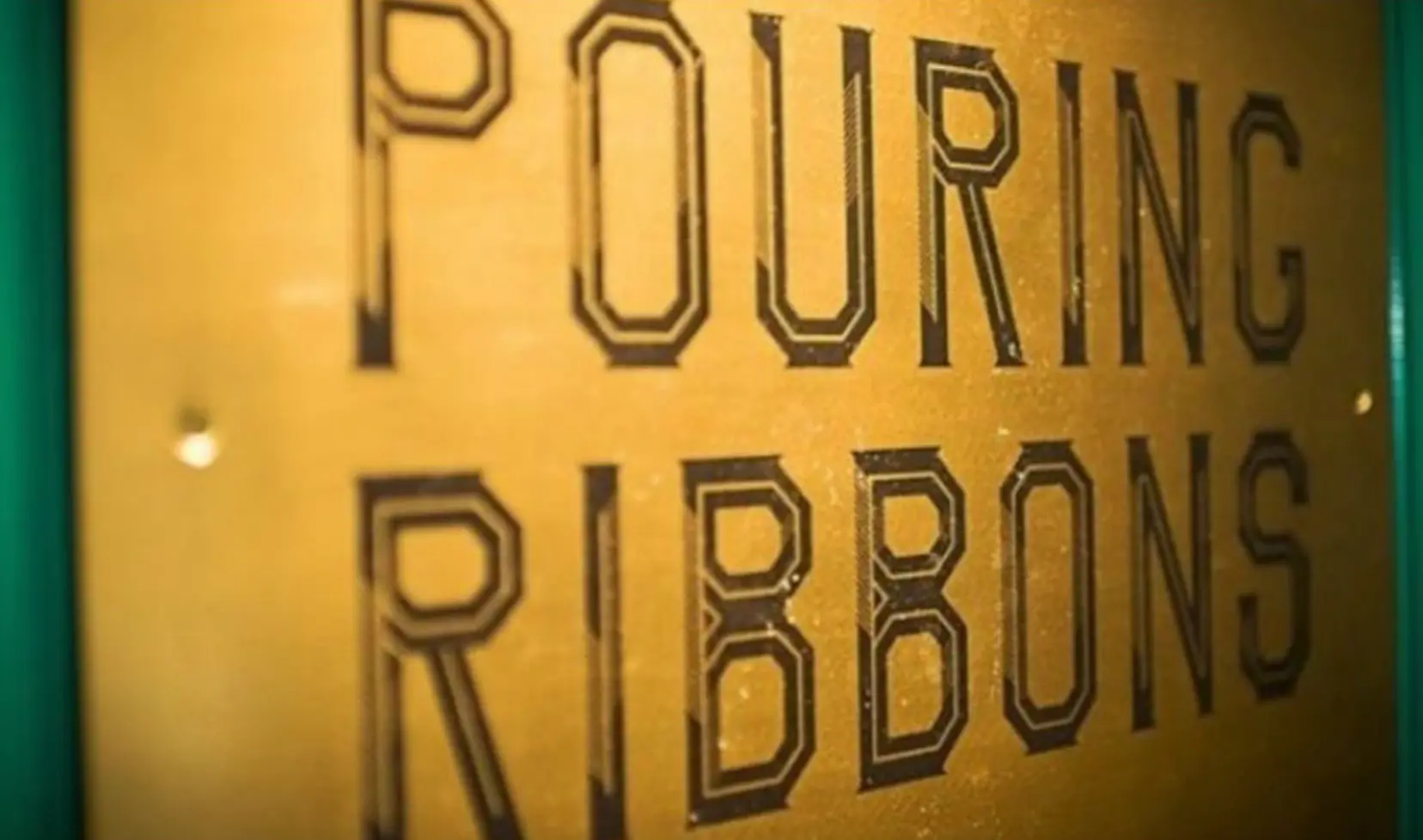 Pouring Ribbons - Spirited Cocktails